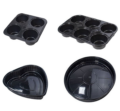 Quality 4 6 9 Inch FDA Certified CPET Bakery Baking Trays for sale