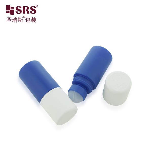 Quality RPPC1-60ml PP Roll On Bottle 50ml-90ml With Child Proof Cap for sale
