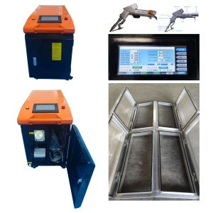 Quality Handheld Fiber Laser Aluminium Laser Welding Machine 2000w For Door Window for sale