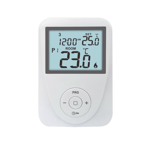 Quality Riseem Keypad Lockout Gas Heater Thermostat Green Backlight Manual Override Mode for sale
