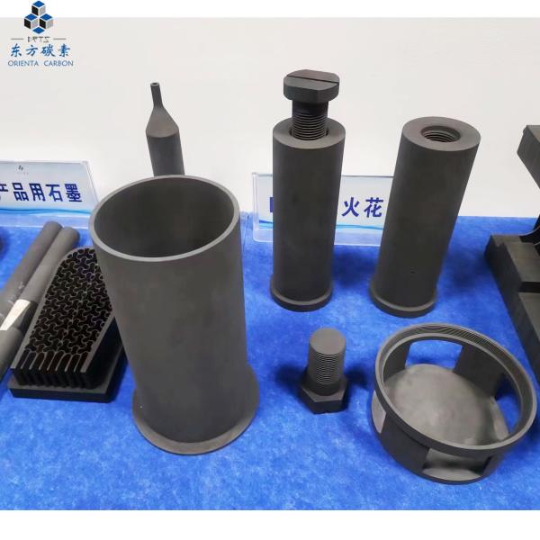 Quality High Density Casting Graphite Block Isostatic Graphite 135 Mpa Compressive for sale
