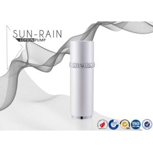 Quality PP ABS Cosmetic lotion plastic pump bottles container silver color 0.23cc SR for sale