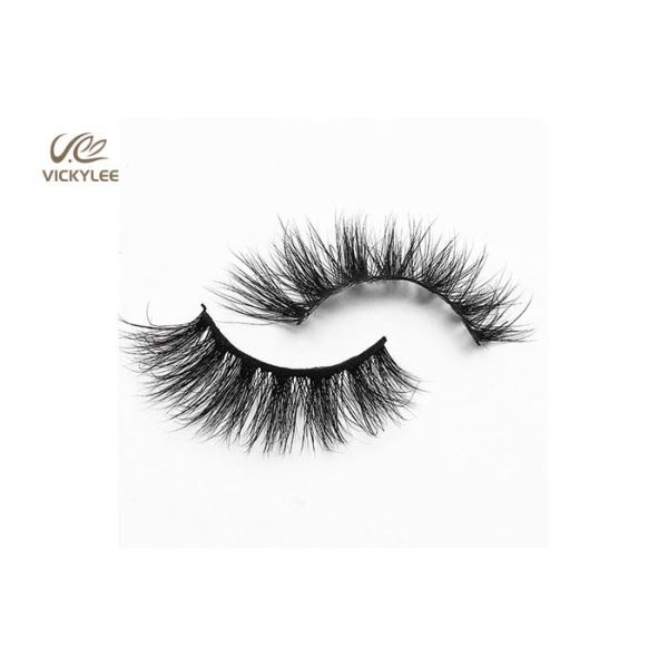 Quality Reusable 10 Times Wispy 15MM 3D Volume Lashes for sale