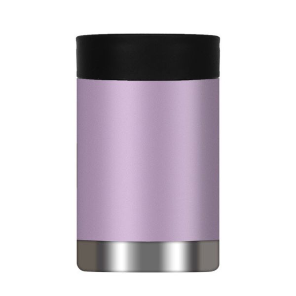Quality 12oz Double Wall 304 Stainless Steel Can Cooler Vacuum Insulated Thermal Beer Can Best for sale