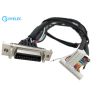 china 180 Degree HPCN Female 26 Pin SCSI Connector To 8 Pin 12 Pin 87439 With M4