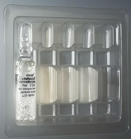 Quality Customized Pharmaceutical Packaging Disposable Blister Vial Medical Plastic Tray for sale