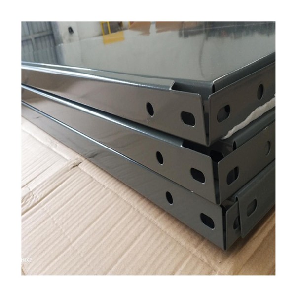 Quality 5-Layer Steel Stacking Shelves Bracket Slotted Angle Racks for Easy Warehouse for sale