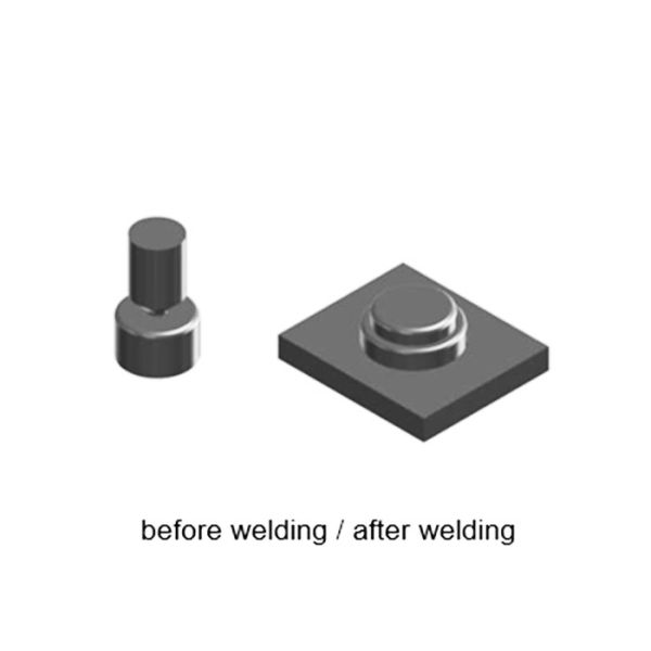 Quality Threaded Knock - Off Drawn Arc Stud , Anti - Skid Weldable Threaded Studs for sale