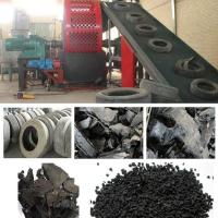Quality 42CrMo Material Automatic Tire Recycling Rubber Granule Tire Shredder Machine for sale