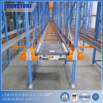 Quality Battery Powered Warehouse Radio Shuttle Pallet Racking System With Significant for sale