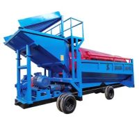 Quality Gold Separation Mining Trommel Gold Washing Plant Equipment with Customizable for sale