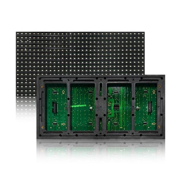 Quality High brightness single green P10 4S module for running message display 1G color depth for sale