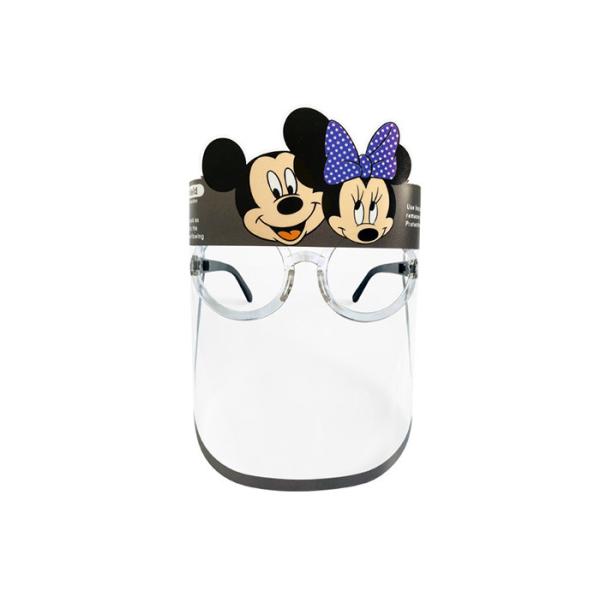 Quality PC Polycarbonate Moveable Face Shield With Spectacle Frame For Kids Glasses for sale