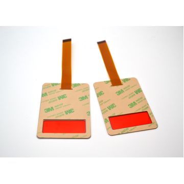 Quality LED Embossed Tactile FPC Membrane Switch Keypad Moisture Proof 0.3mm Thick for sale