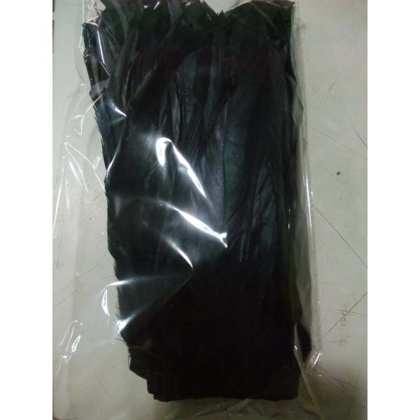 Quality Black Rooster Cock Coque Feather Trim With Satin Ribbon Tapes And Chicken for sale
