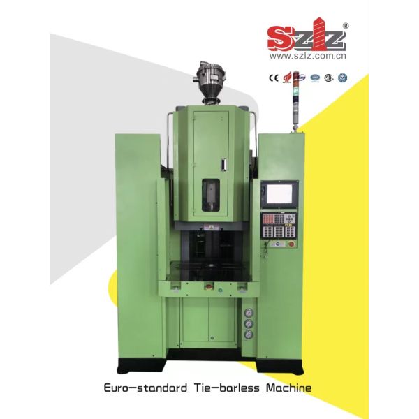 Quality Tie Barless 100 Tons Vertical Injection Molding Machine Euro Standard Low Voltage for sale