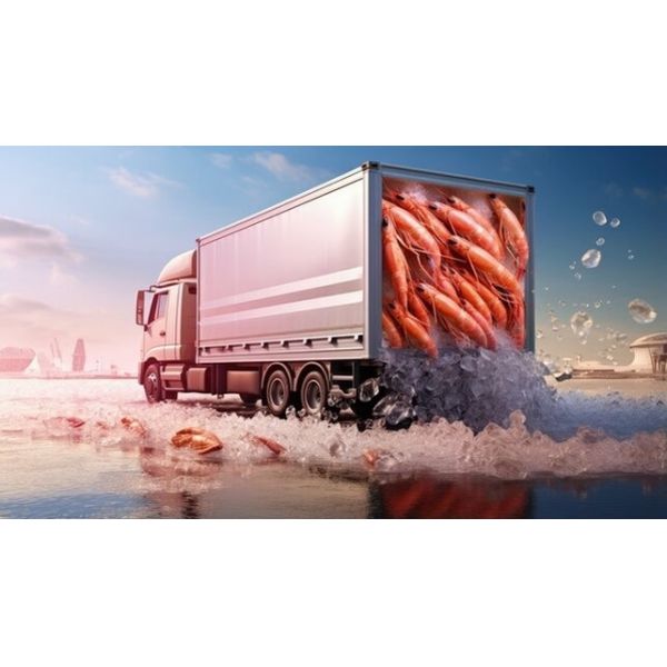 Quality Diesel Fuel Type Refrigerator Box Semi Trailer 30T Load Capacity for sale