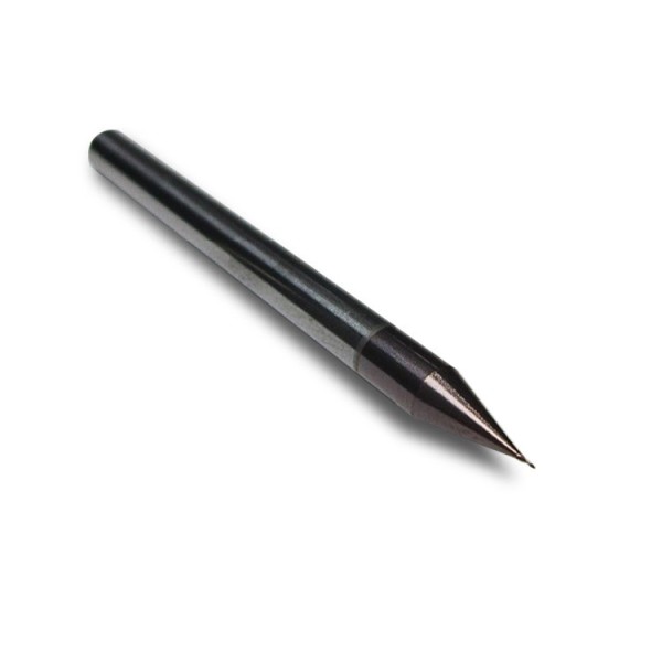 Quality 0.5mm 3mm Shank 2 Flute Carbide End Mill for sale