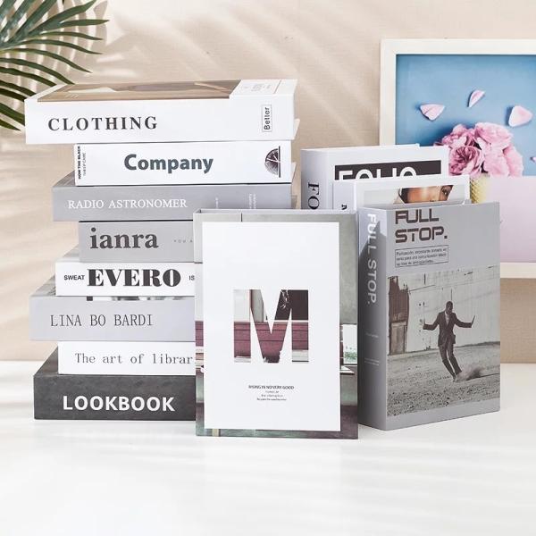 Quality FSC Certificate Recyclable Book Cardboard Boxes , Decorative Fake Book Boxes for sale