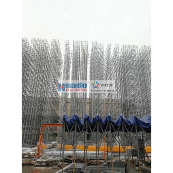 Quality Customized Capacity Clad Rack Warehouse Rack Self Supporting Structure for sale