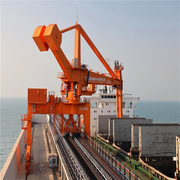 Quality 5000 Tph Heavy Duty Rail Mounted Screw Type Ship Unloader for sale