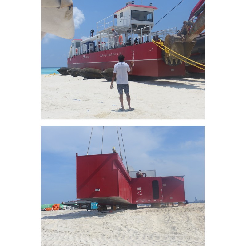 Dredger installation and training