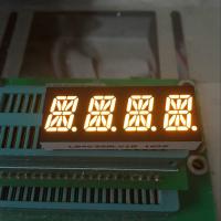 Quality Three Digit Alphanumeric LED Display 20mA Current Consumption Through Hole for sale