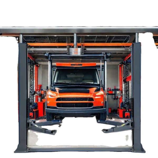 Quality 4000kgs Lifting Capacity Two Post Hydraulic Car Lift for 2023 Garage Parking Machine for sale