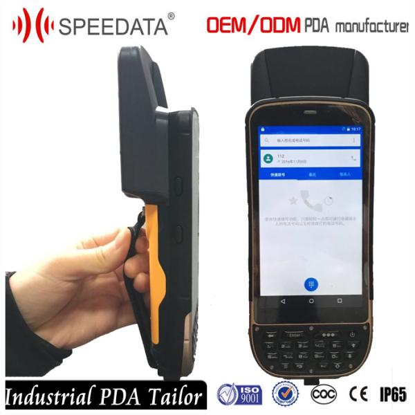 Quality Quad Core Bluetooth Handheld RFID Reader PDA 13.56MHz HF RFID Reader for sale