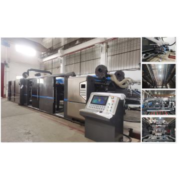 Quality Durable Carton Manufacturing Machine PLC Control 8 Shaft Structure for sale