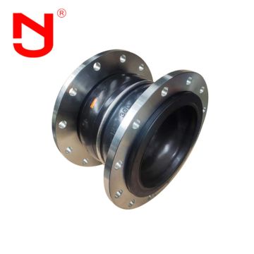 Quality NBR Double Sphere Rubber Compensator Ansi Flanged Rubber Expansion Joint for sale