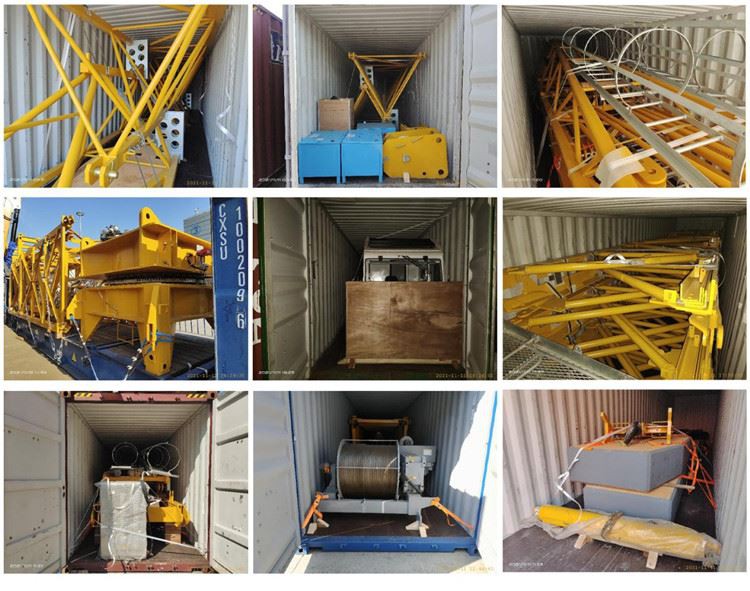 8.Base tower section loading and shipping