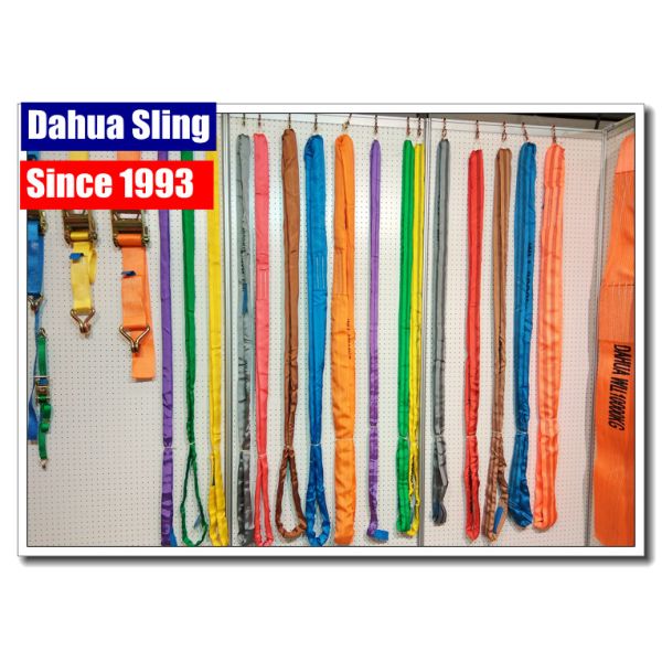 Quality 12000KG WLL Seamless Endless Round Slings For Large Objects UV Resistant for sale