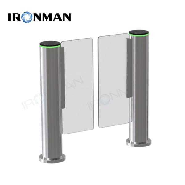 Quality RFID SS304 Entrance Swing Gate Turnstile 500mm Arm Auto Closing for sale