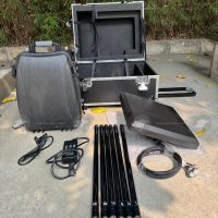 Quality 2KM Interference Backpack Drone Jammer Omnidirectional 360 UAV Signal Jammer for sale