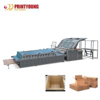 Quality 90m/Min Flute Laminating Cardboard Making Machine for sale