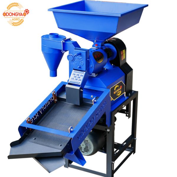 Quality Single Phase 6N50V Vibration Rice Mill Machine 300KG per hour capacity for sale