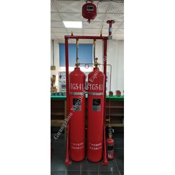 Quality 30MPa IG541 Inergen Fire Suppression System: Non-Conductive, Environmentally for sale