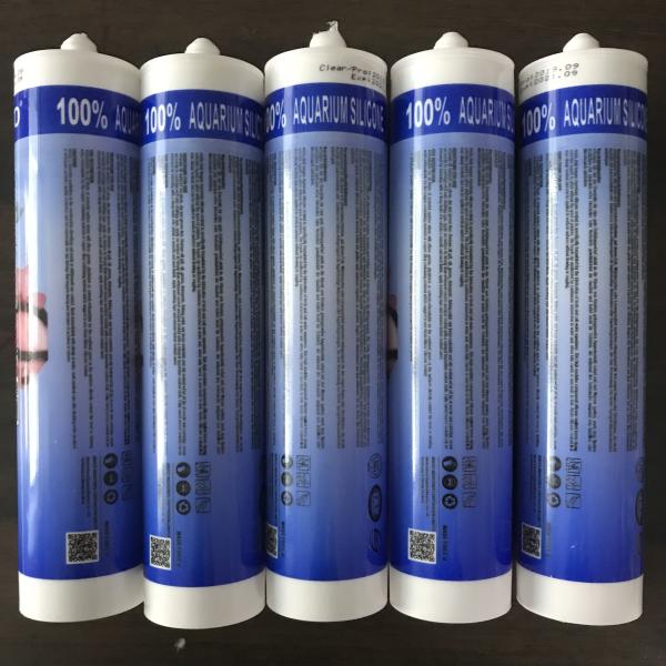 Quality Aquarium Silicone Sealant Clear Color 310ml Volume For Fresh / Salt Water for sale