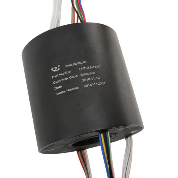 Quality Precious Metal Contacts Rotary Joint Slip Ring 18 Circuit 10A for sale