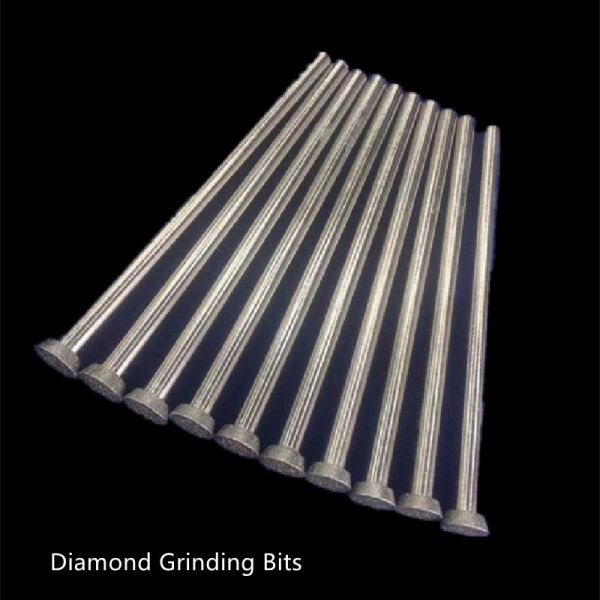 Quality T Type Electroplated Diamond Tools , 3mm Diamond Grinder Drill Bit for sale