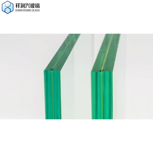Quality Customized Request 6.3mm 8.3mm 10.3mm Clear Laminated Glass Flat Polished Edge for sale