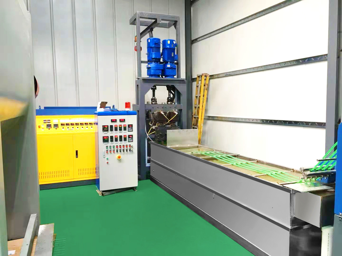 Quality Automatic PET Strap Extrusion Line for Strap Width 5-19mm with Strap Tension for sale