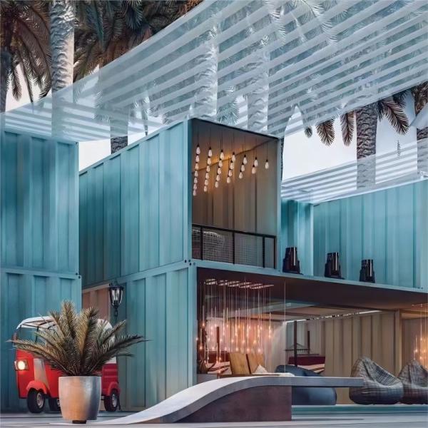 Quality 40ft Luxury Container House A Prefabricated Shop Solution with Eco Friendly for sale
