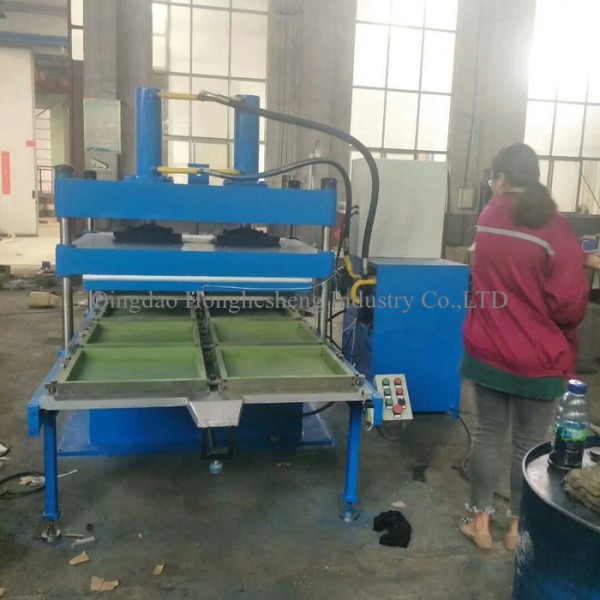 Quality Interlock Brick Rubber Tile Making Machine Ce Approved for sale