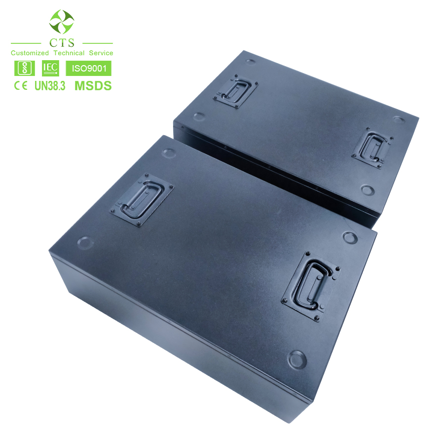 Stackable small size 48v 100ah lifepo4 battery pack for solar power system