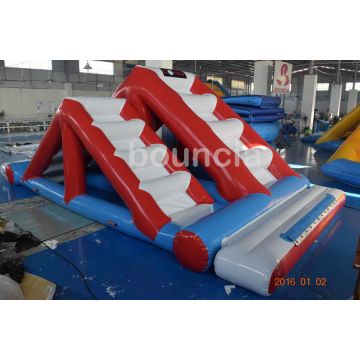 Quality Kids Floating Inflatable Water Park / Inflatable Aqua Splash Park For Shallow for sale