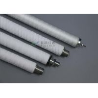 Quality Backflushable 5micron PP String Wound Filters iron removal with or without resin precoat filter element for sale