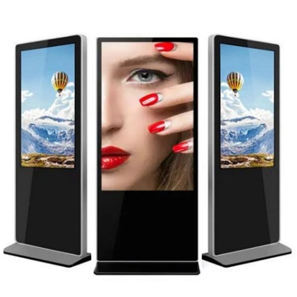 Quality 55 Inch Touch Screen Kiosk Digital Signage Commercial Display Advertising for sale