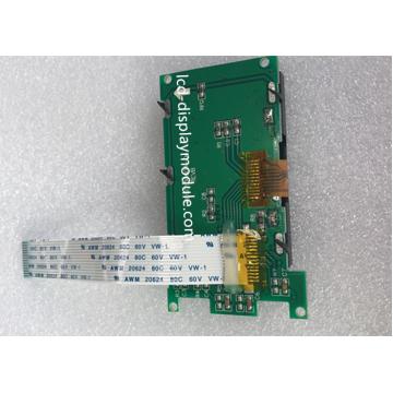 Quality Green Backlight Graphic LCD Module COG 132 x 64 ISO14001 Approved 3.3V Operating for sale